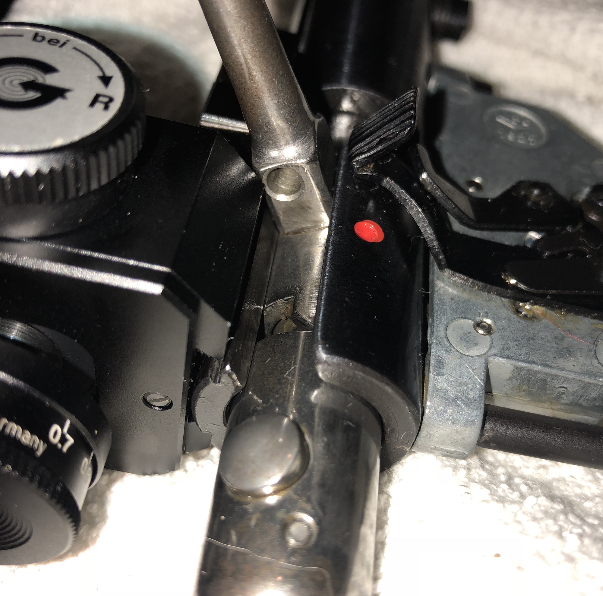 Rear sight for Anschutz 64 Match for 3P Shooting | Rimfire Central ...